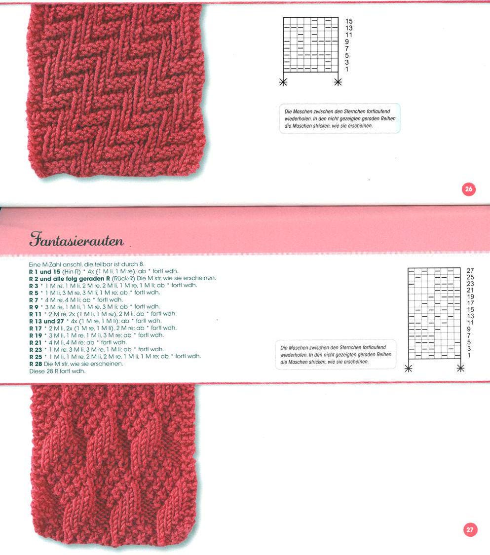 270 Knitting Patterns Book: German Instructions (PDF Pattern) - Etsy