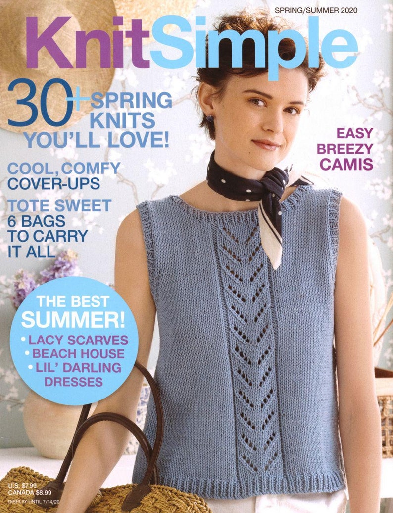 Knit Simple Magazine, Spring/summer 2020 - Etsy