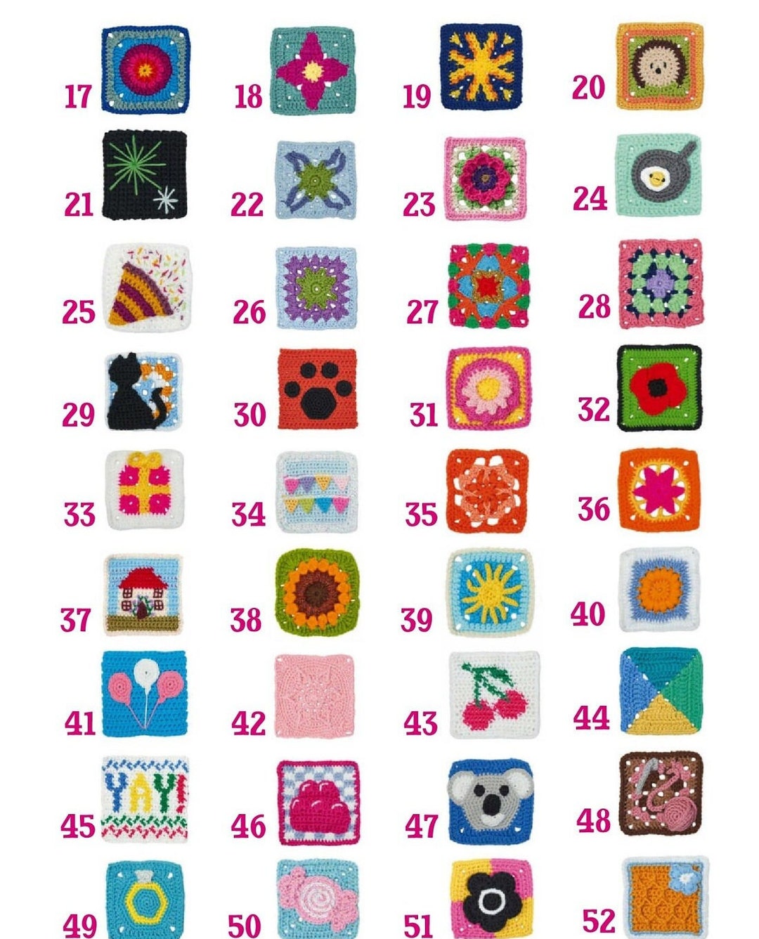 Crochet Ebook, Granny Square, Digital Download, Hand Made Ebook ...