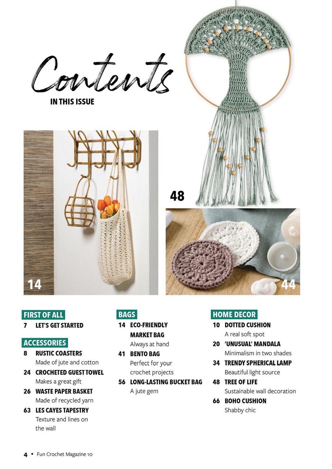 Crochet Magazine, Crochet Pattern Chandelier Madelon, Crochet Trendy ...