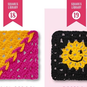 Crochet Pdf Granny Square, Animal Granny Squares Crochet Patterns ...