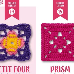 Crochet Pdf Granny Square, Animal Granny Squares Crochet Patterns ...