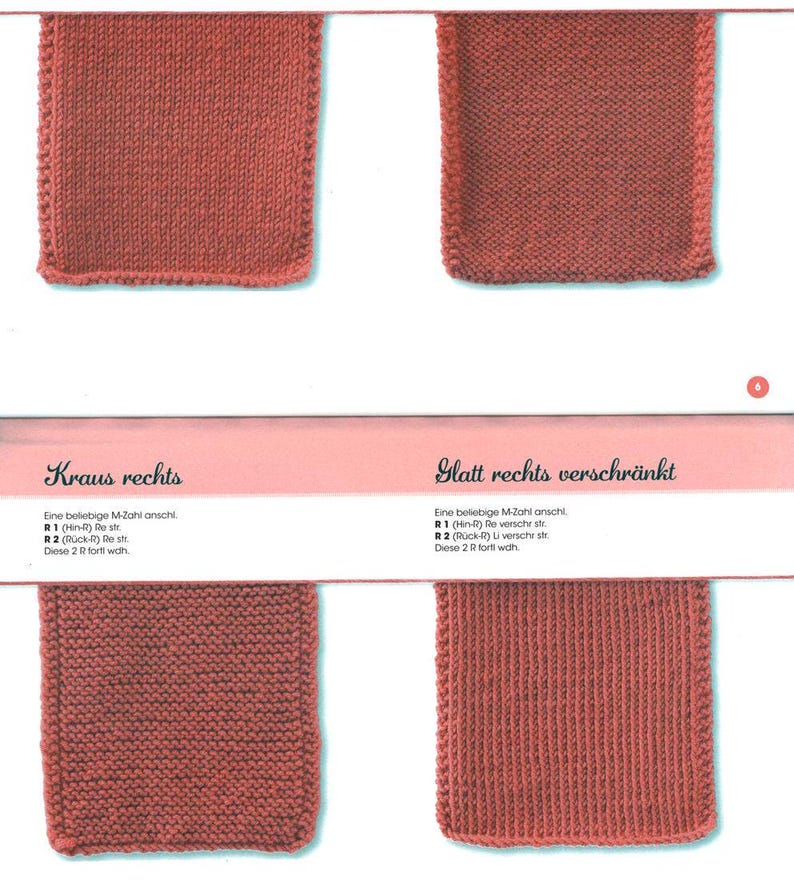270 Knitting Patterns Book: German Instructions (PDF Pattern) - Etsy