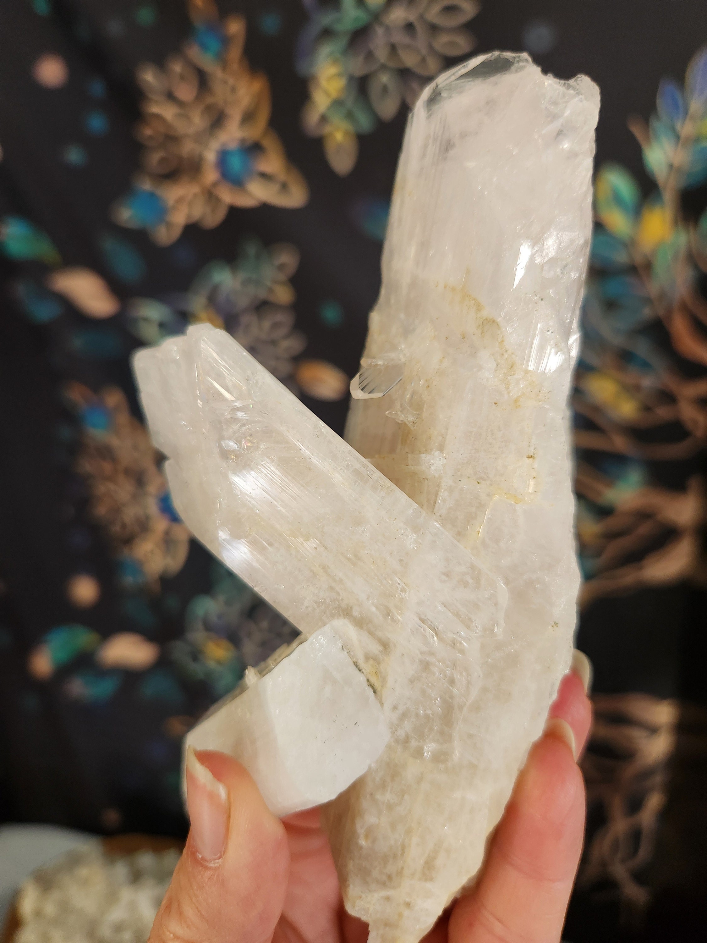 Extra Large Pink Danburite Statement Piece - Etsy