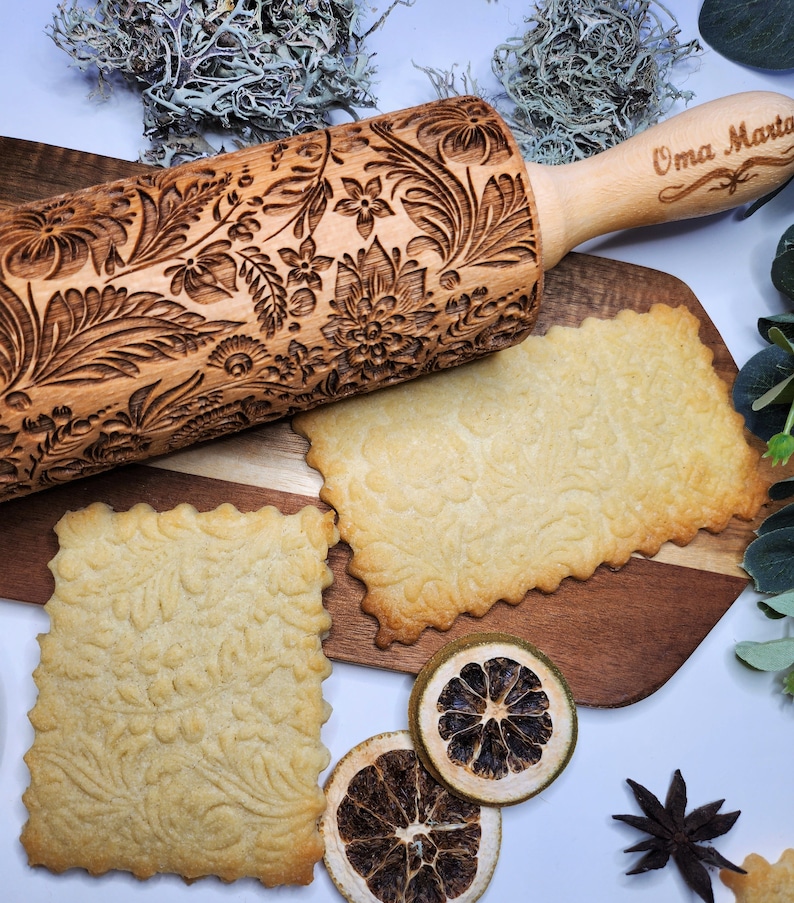 Ukrainian Folk Cookie Mold Christmas Gifts for Her Shortbread Embossed ...