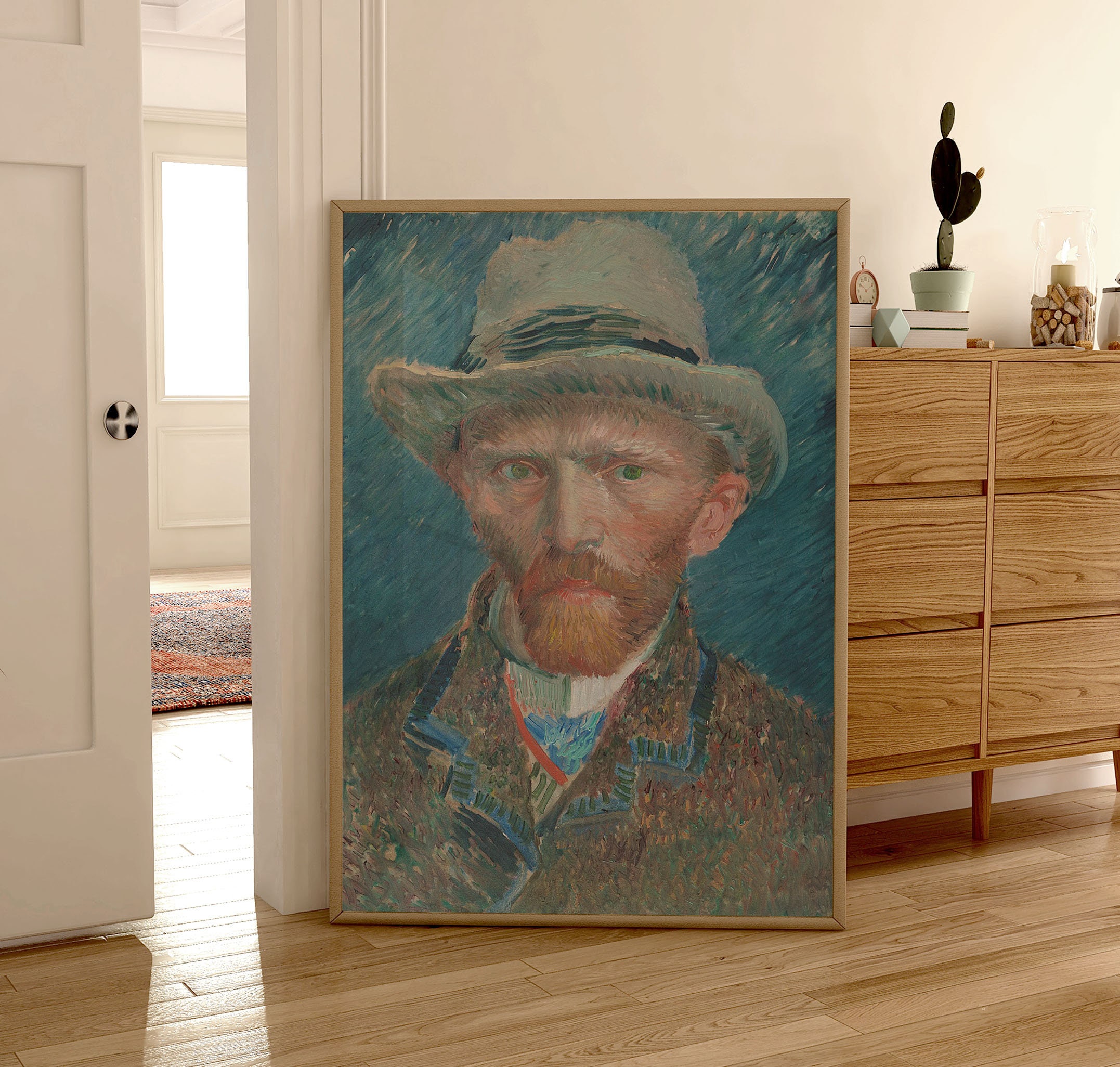 Vincent Van Gogh Poster, Van Gogh Self Portrait, Post-impressionism Art ...