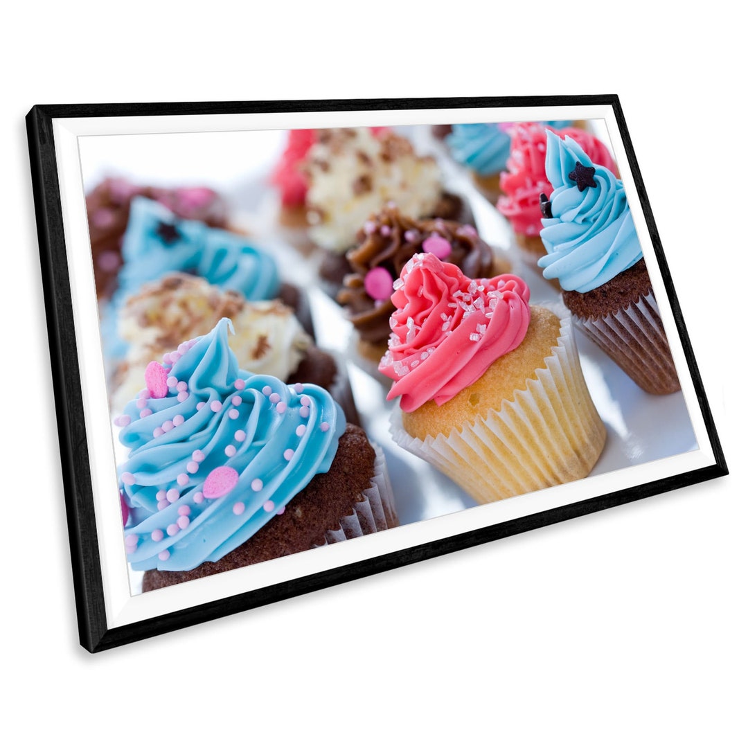 Cupcakes Baking Kitchen Wall Art Photo Print - Etsy