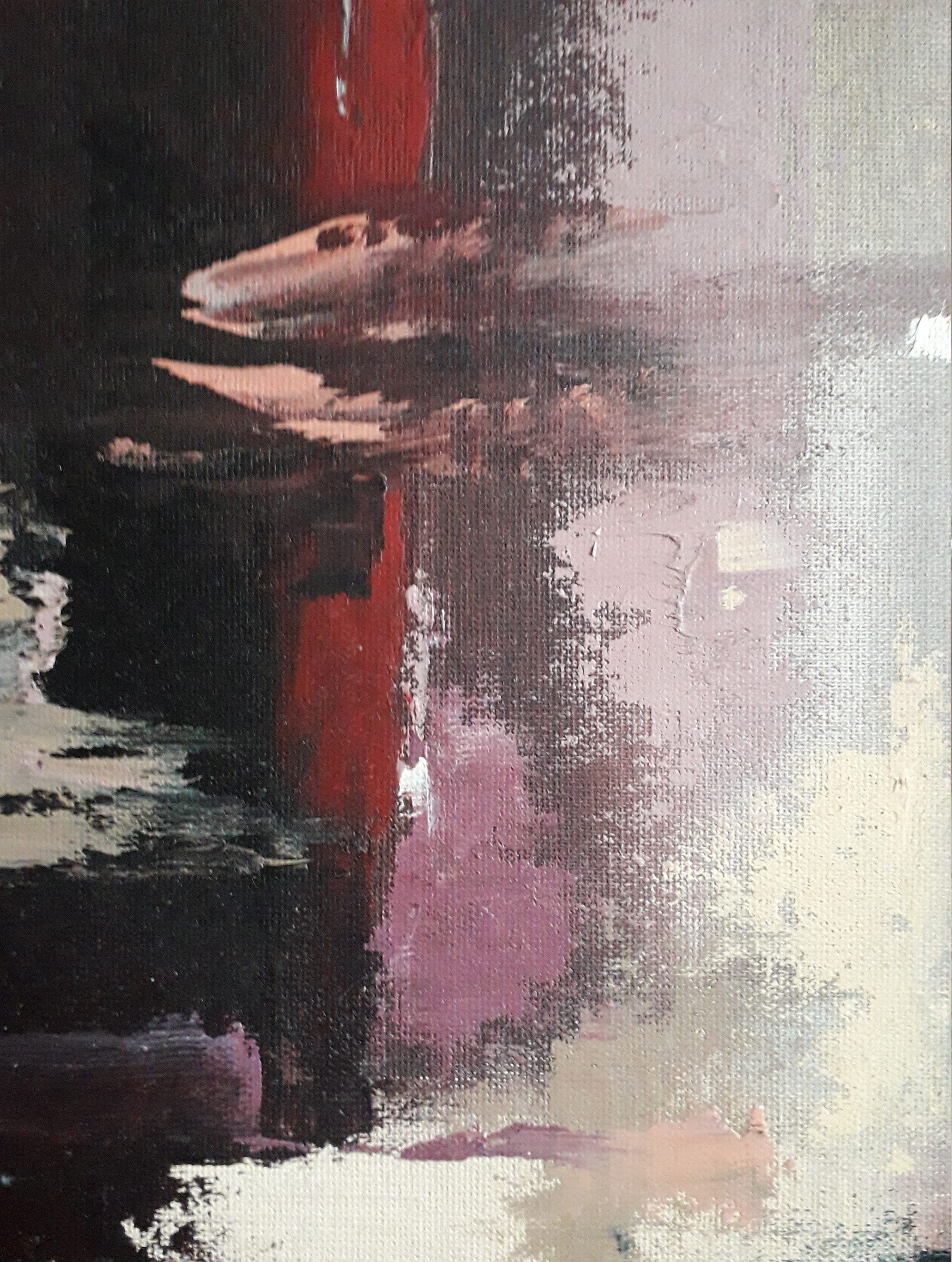 Abstraction. Original Oil Painting. Canvas on Fiberboard 50x40 Cm - Etsy