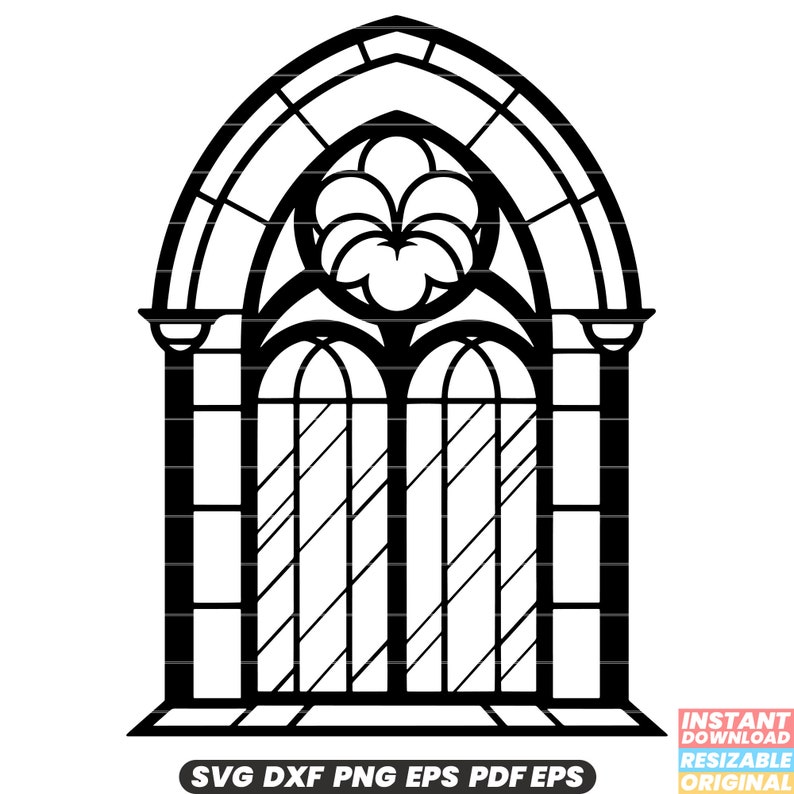 Church Window Stained Glass Cathedral Religious Sacred Architecture ...