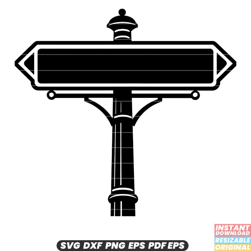 Street Sign Dxf - Etsy