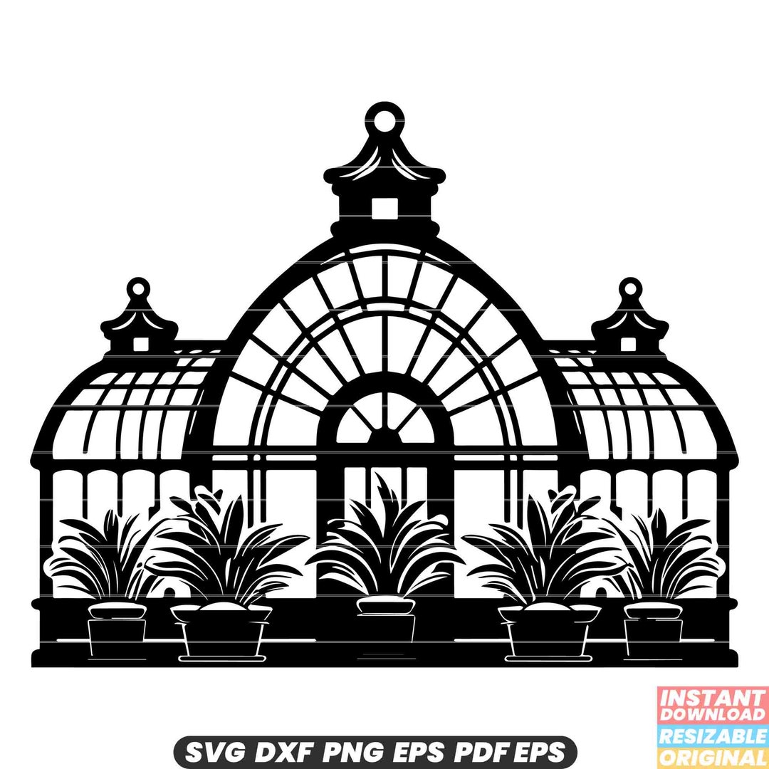 Greenhouse SVG Gardening Horticulture Planting Growing Cultivation ...