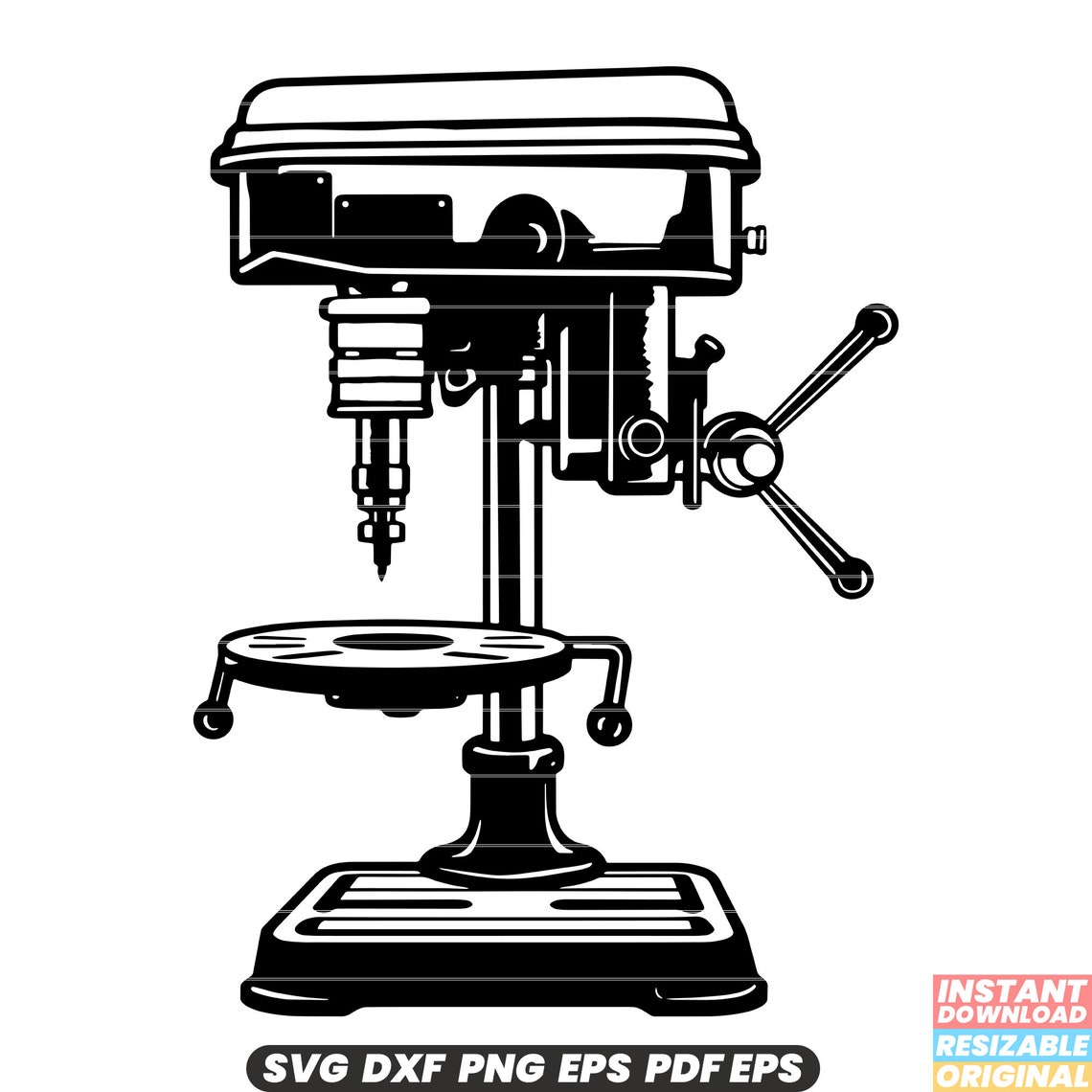 Drill Press Power Tool Woodworking Metalworking Precision Accuracy ...