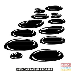 Path With Stones SVG Garden Design Illustration Path With Stones ...