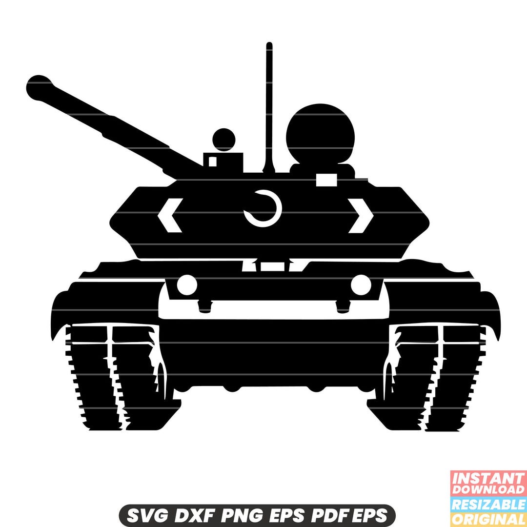 Army Tank Svg, Army Tank Dxf, Army Tank Png, Army Tank Cut File, Army ...