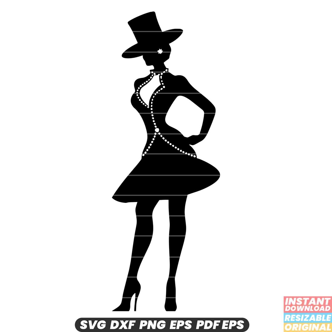 Ringmaster Woman SVG - Circus Performer, Carnival Hostess, Show ...