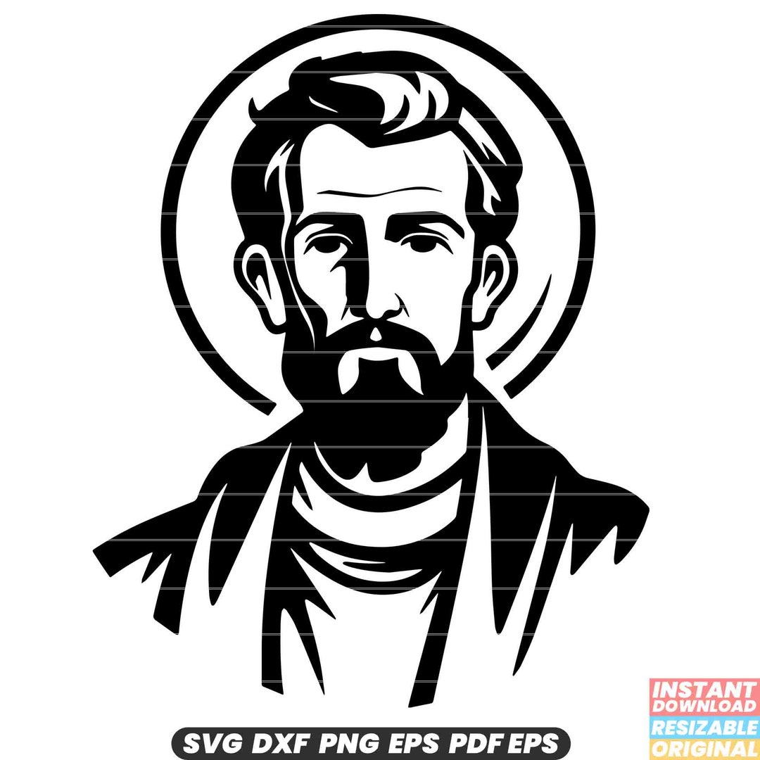 Saint James SVG - Religious Figure, Christian Icon, Patron Saint ...
