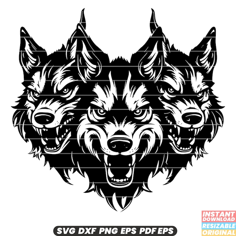 Cerberus Mythical Creature Greek Mythology Guardian Hellhound Three ...