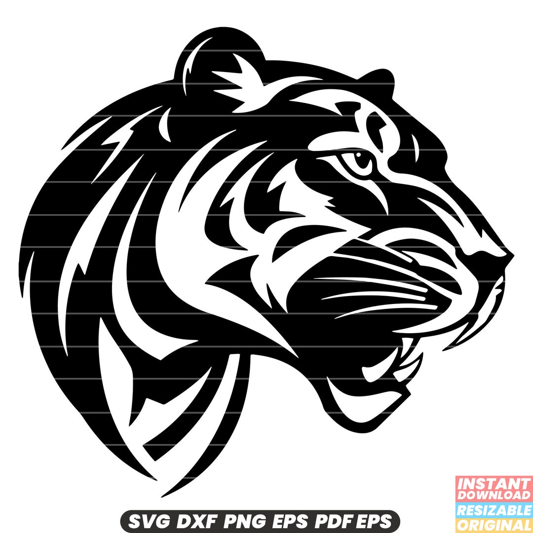 Panther SVG, Panther DXF, Panther Png Digital Designs Instant Download ...