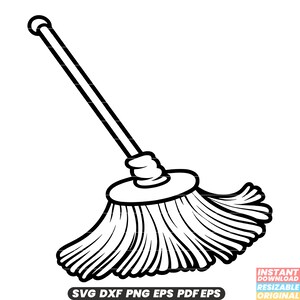 Mop Cleaning Floor Household Chores Housekeeping Wet Dry Sponge Broom ...