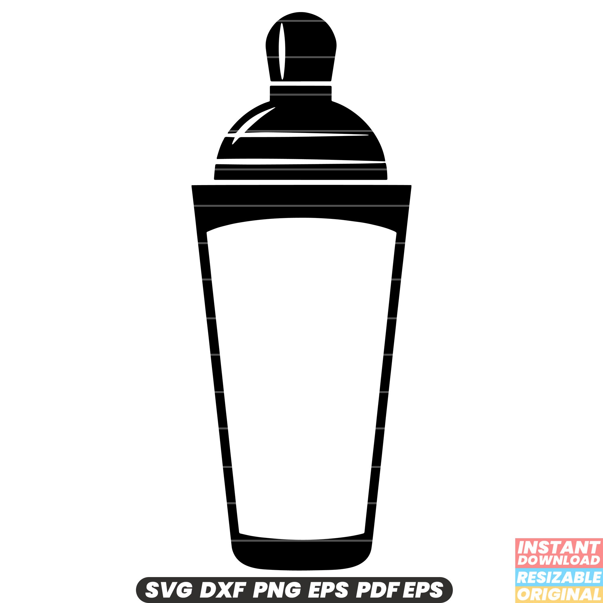 Cocktail Shaker Barware Mixology Drink Mixer Bartender Stainless Steel ...