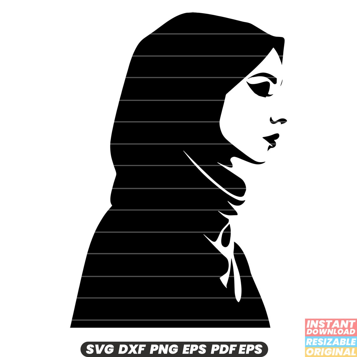 Muslim Woman Hijab Modesty Religion Faith Culture Traditional Dress ...