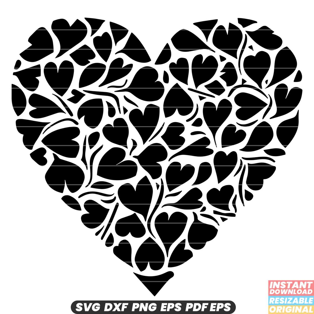 Heart SVG Love Romance Affection Symbol Valentine's Day Romance Passion ...