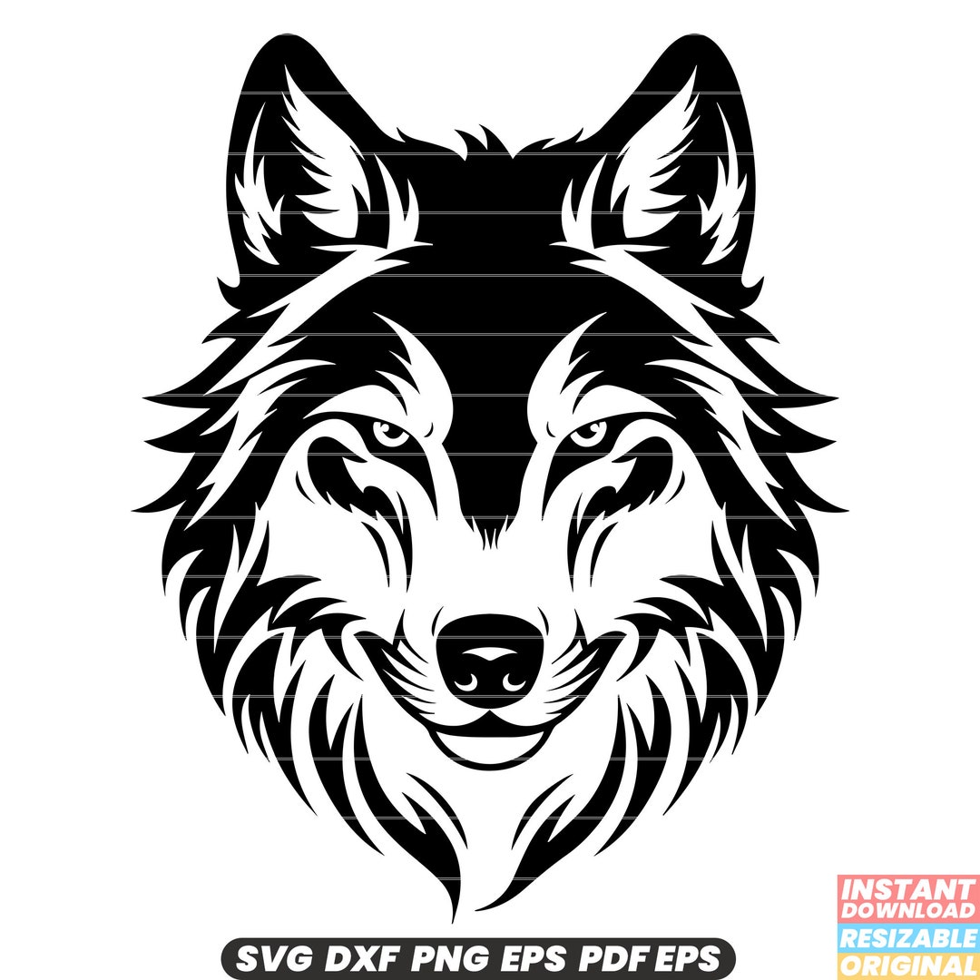 Wolf Forest Svg Wolf Pack Howling Trees Nature Wilderness Animal ...