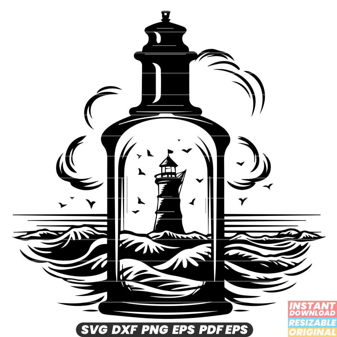 Lighthouse Beacon Maritime Navigation Tower Coast Seafaring Ocean Guide ...