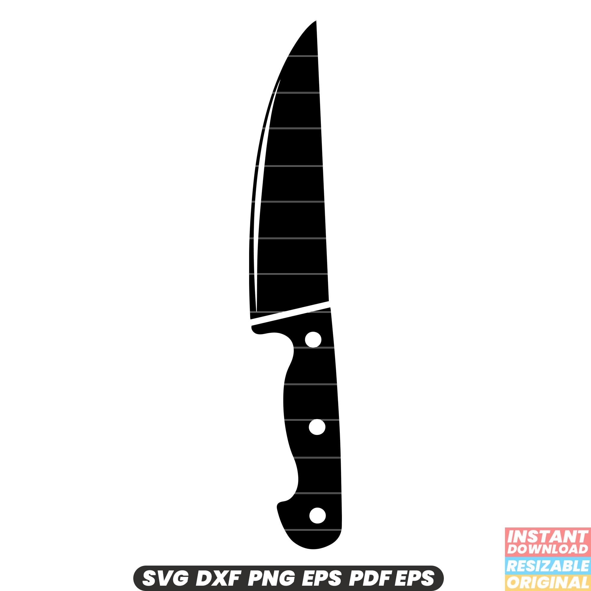 Butcher Knife Svg, Butcher Knife Dxf, Butcher Knife Png, Butcher Knife ...