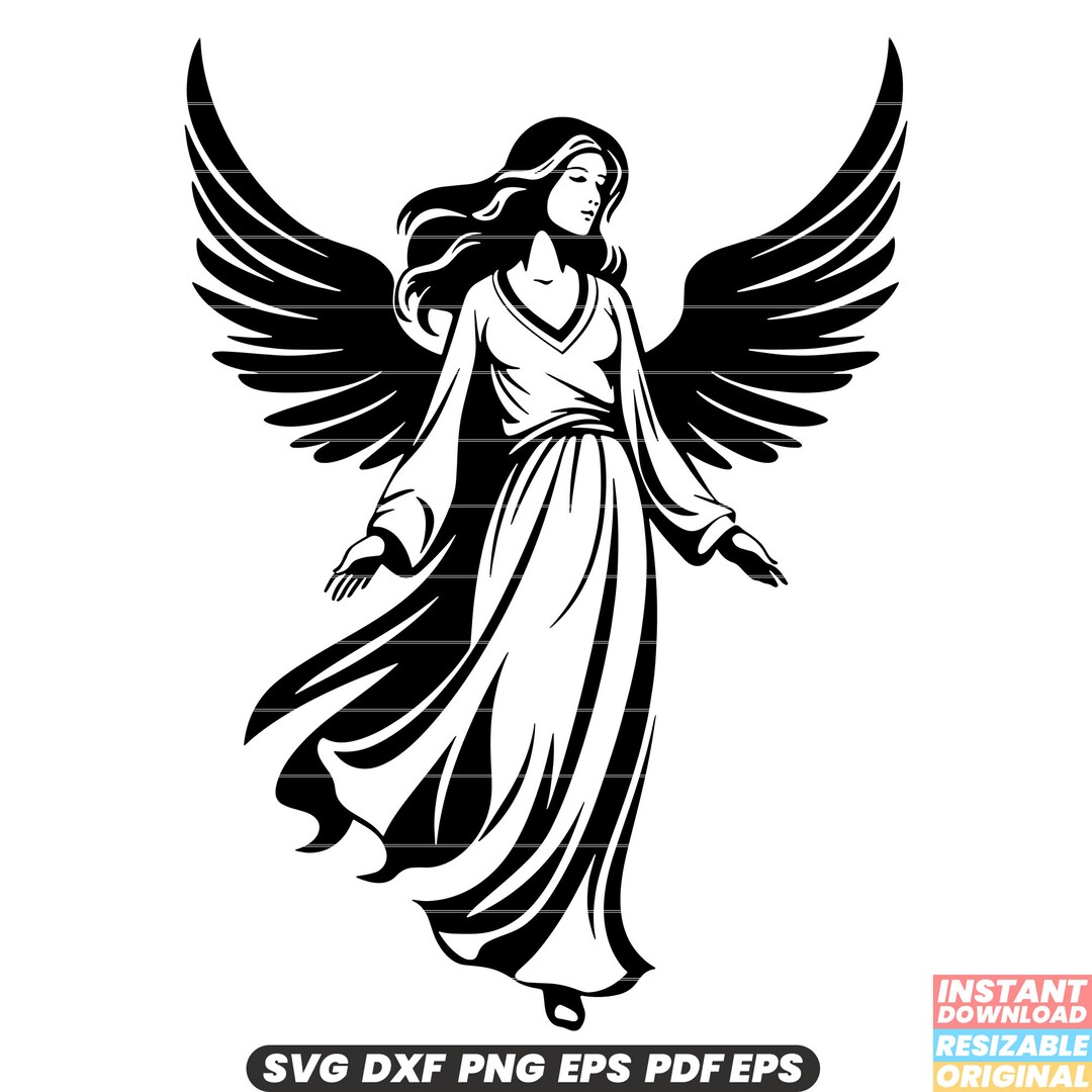 Angel Wings Halo Heavenly Celestial Divine Guardian Spiritual Seraphic ...