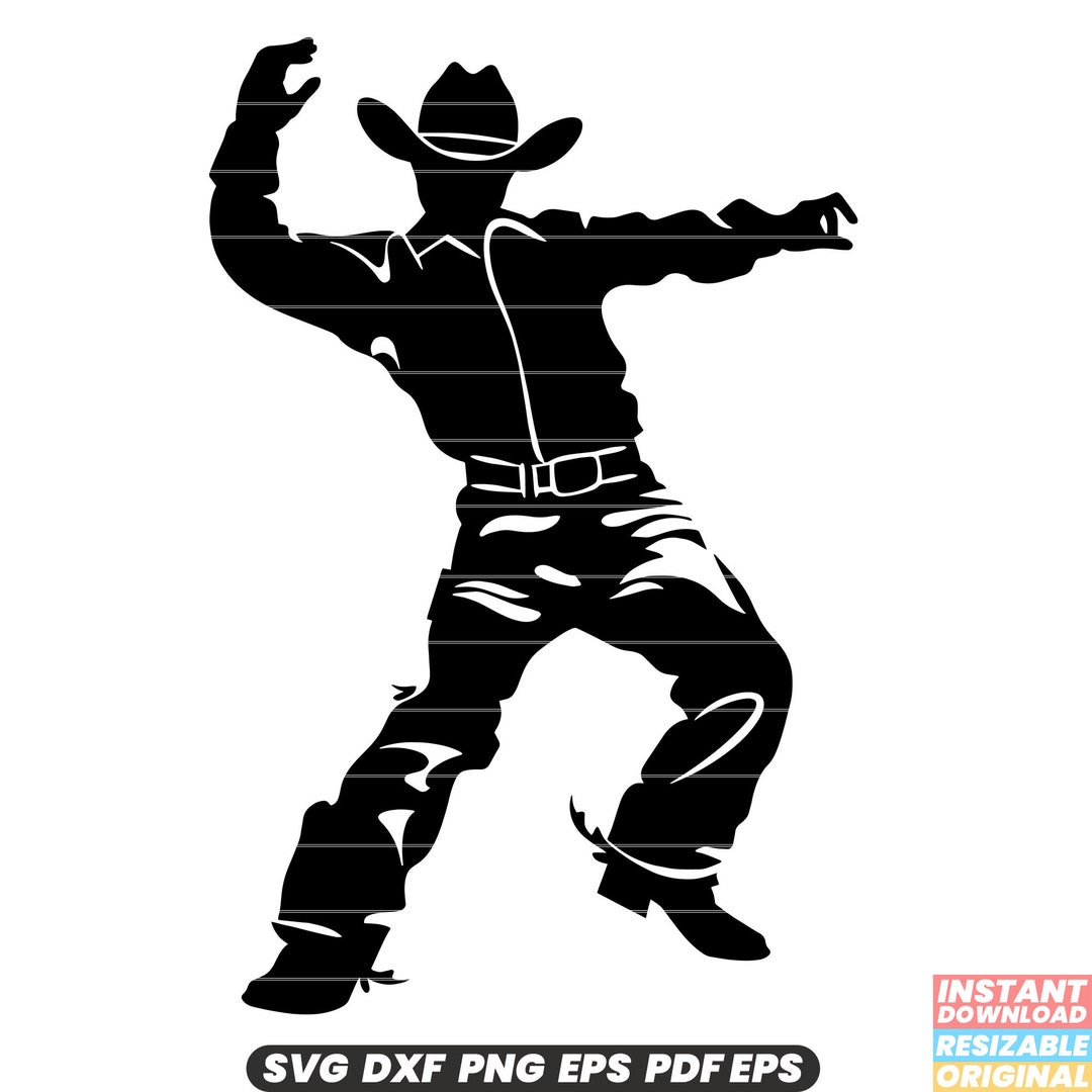 Hoedown SVG Country Dance Illustration Western Hoedown Clipart Barn ...