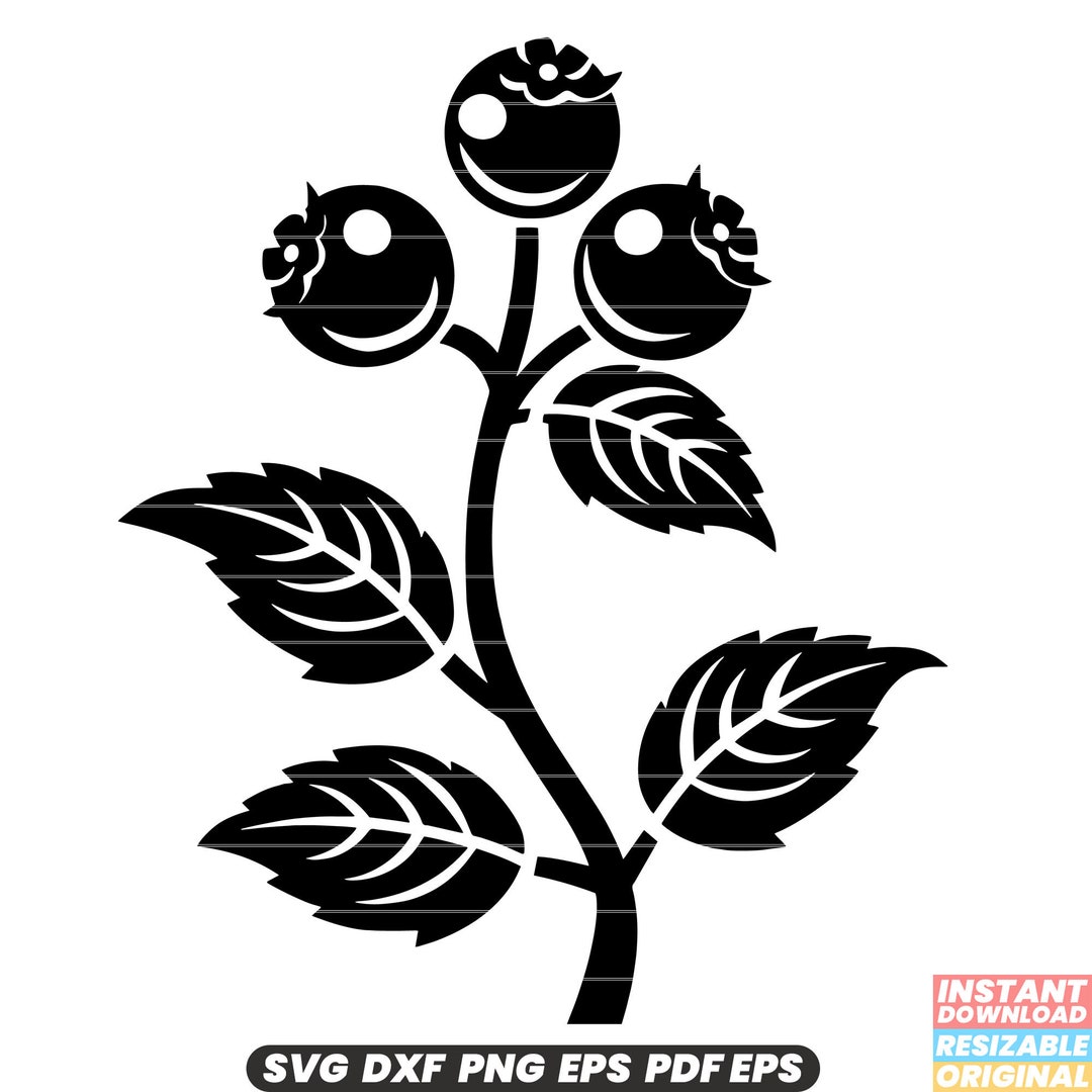Wild Berries SVG Berry Illustration Forest Fruit Clipart Wild Harvest ...