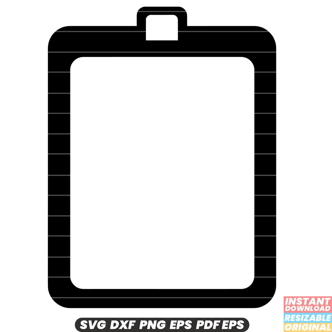 ID Card SVG Identification Illustration Id Card Clipart Personal ...