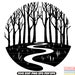 Path in Woods SVG Nature Illustration Path in Woods Clipart Forest ...