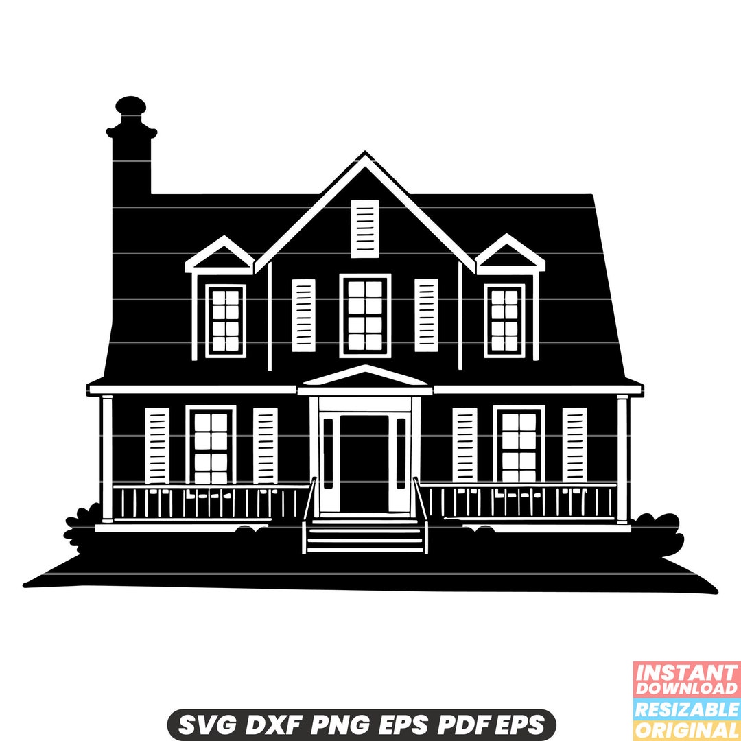 Real Estate SVG Housing Illustration Real Estate Clipart Property ...