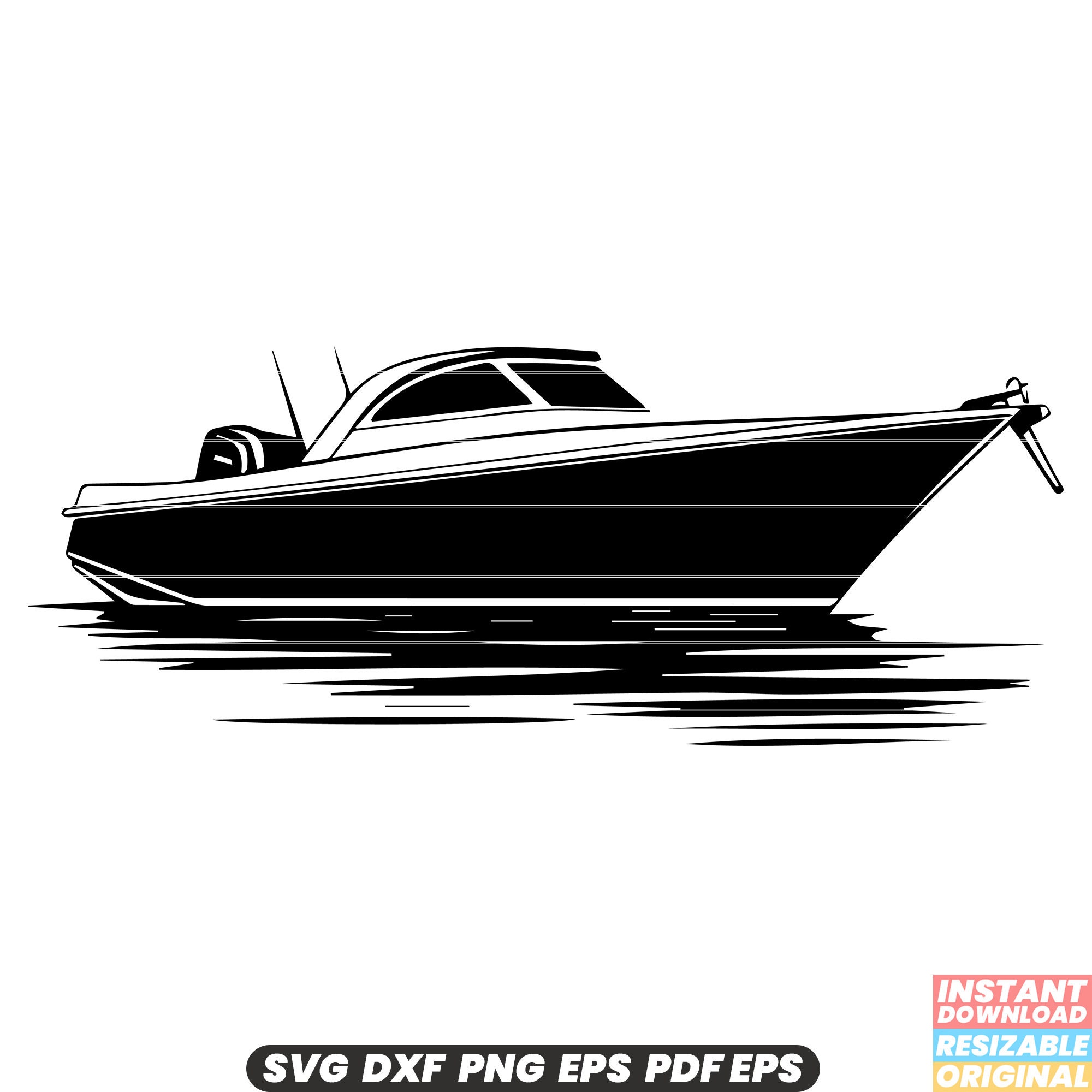 Center Console Boat Fishing Vessel Marine Watercraft Angler Ocean Sport ...