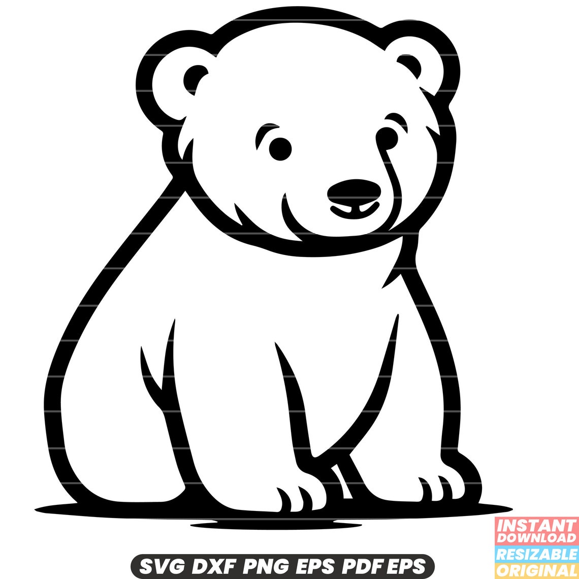 Baby Polar Bear Cub Arctic White Fur Wildlife Endangered Species North ...