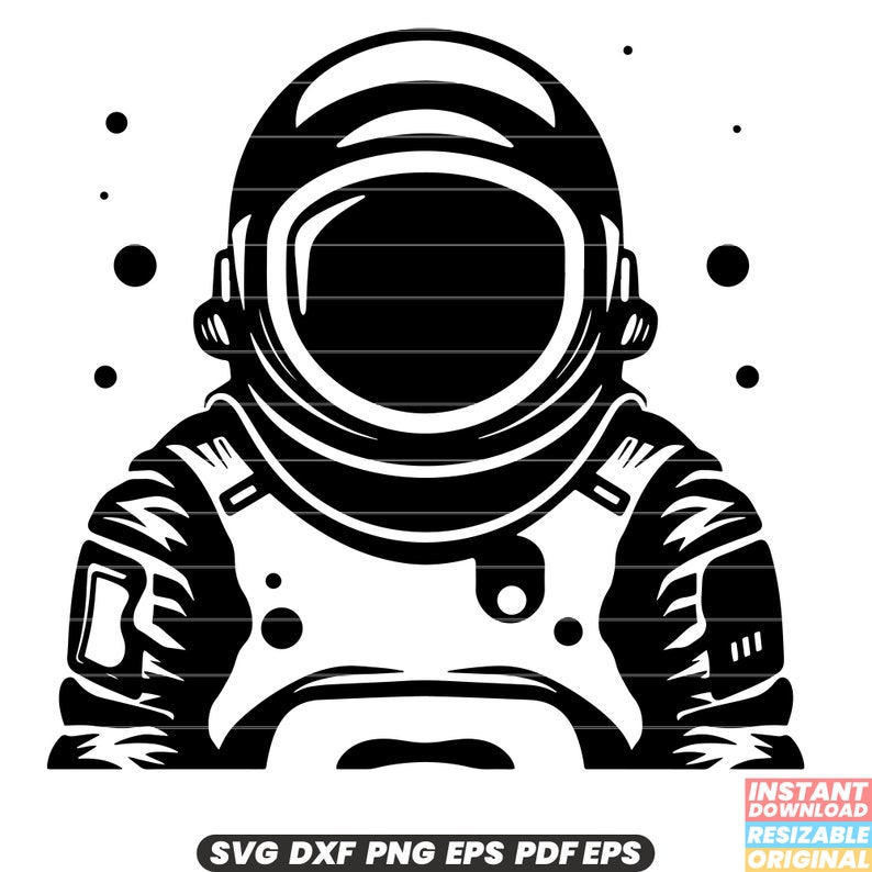Spaceman Astronaut Space Suit Helmet Exploration Universe Galaxy ...