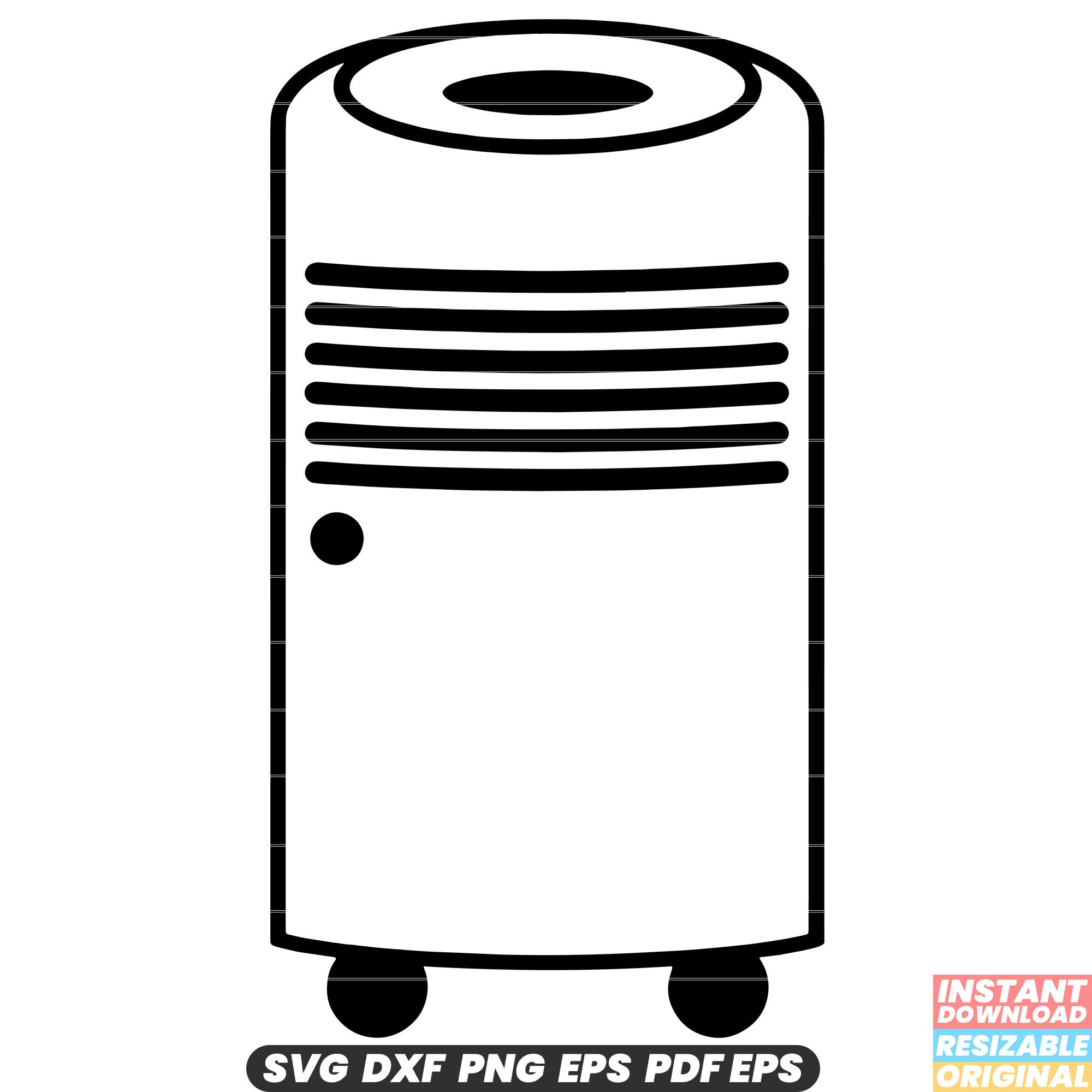 Air Purifier SVG, DXF, PNG, Cut File, Clipart, Instant Download - Etsy