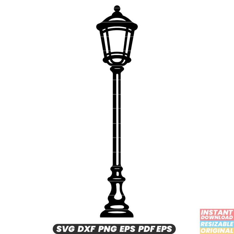 Street Lamp Decal - Etsy