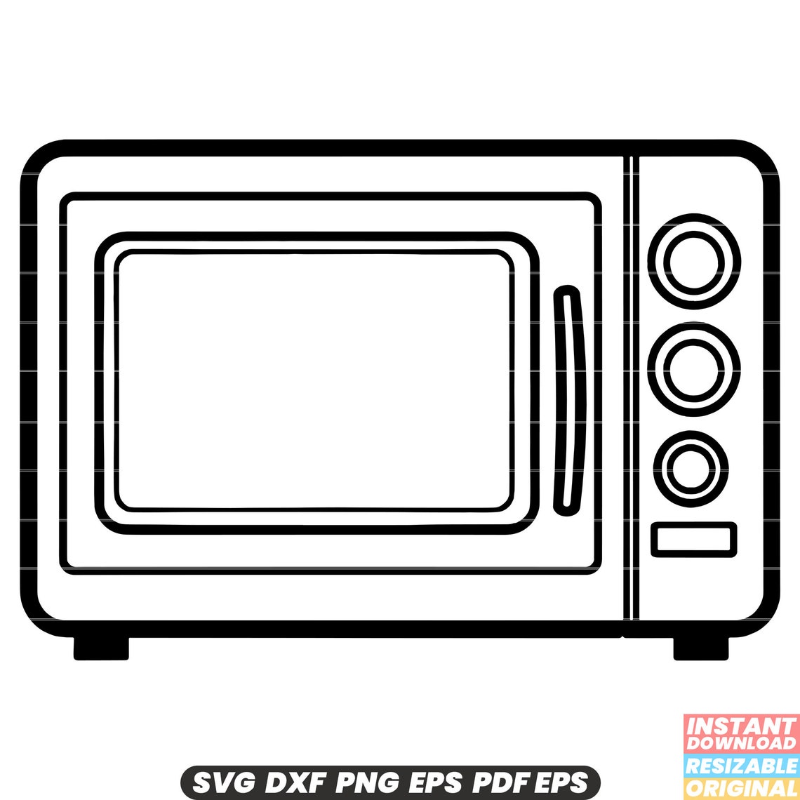 Microwave Oven Kitchen Appliance Cooking Heating Food Efficiency ...
