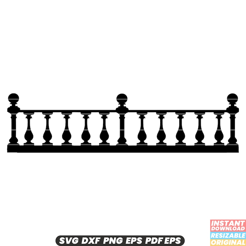 Iron Balustrade Railing - Etsy