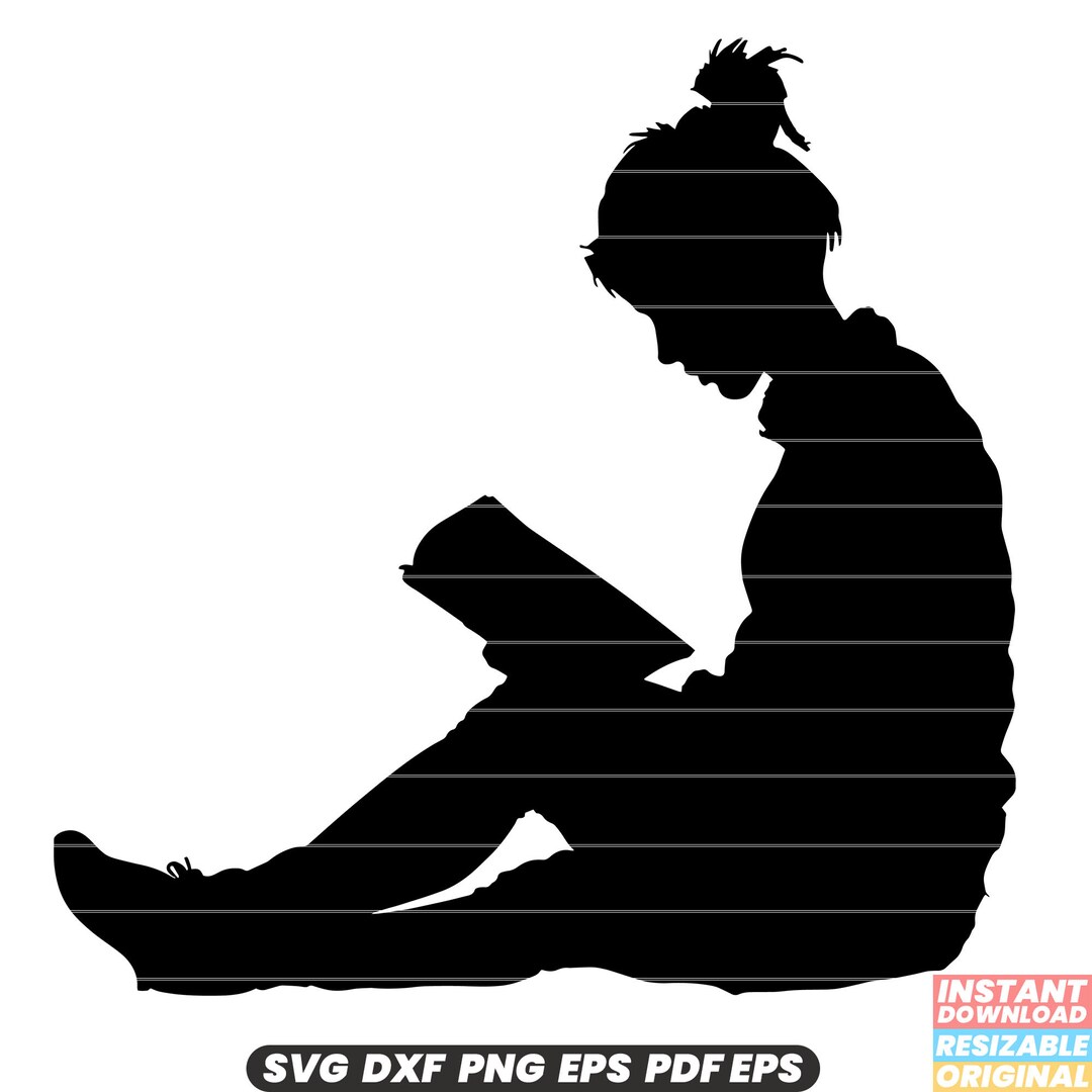 Reading Book SVG Education Illustration Reading Book Clipart Learning ...