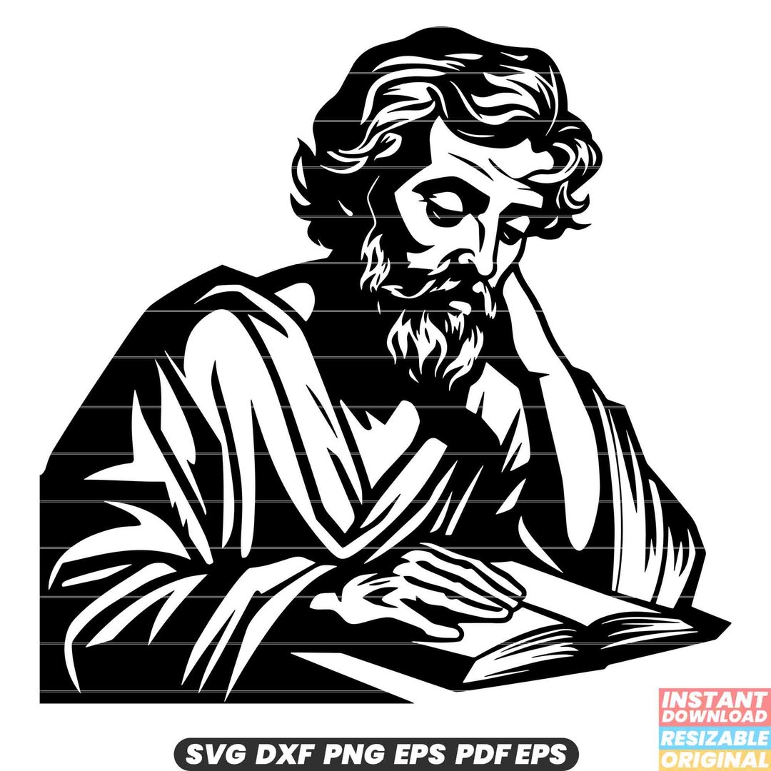 Saint Matthew SVG - Religious Figure, Christian Icon, Patron Saint ...