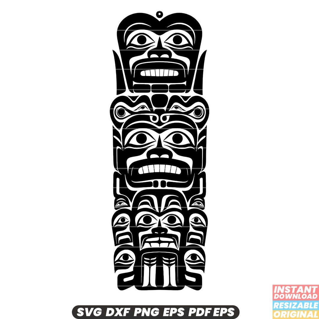 Tribal Totem Indigenous Culture Art Ancient Symbolic Ritual Ethnic ...