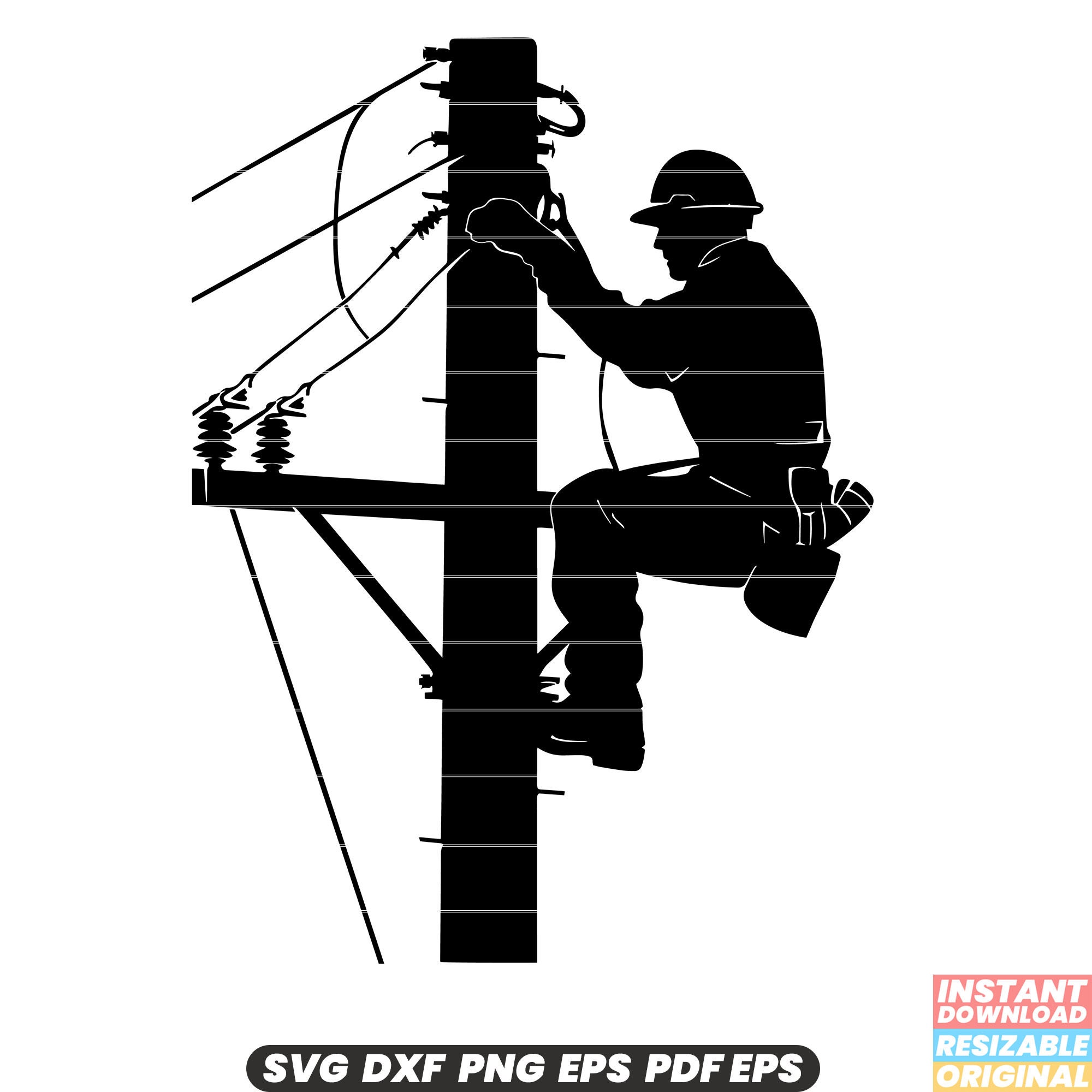 Lineman SVG Sports Illustration Lineman Clipart Football Player Graphic ...