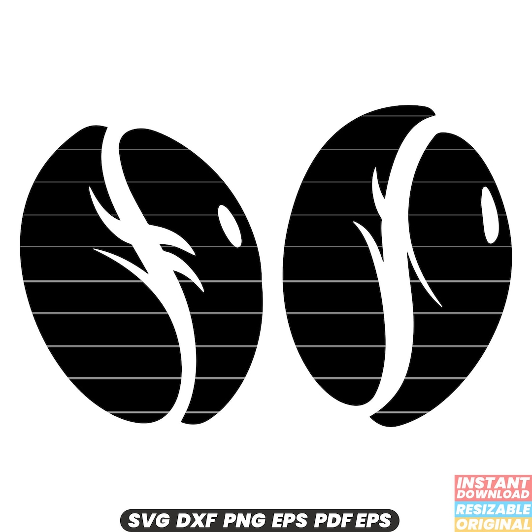 Coffee Beans Svg, Coffee Beans Dxf, Coffee Beans Png, Coffee Beans Cut ...