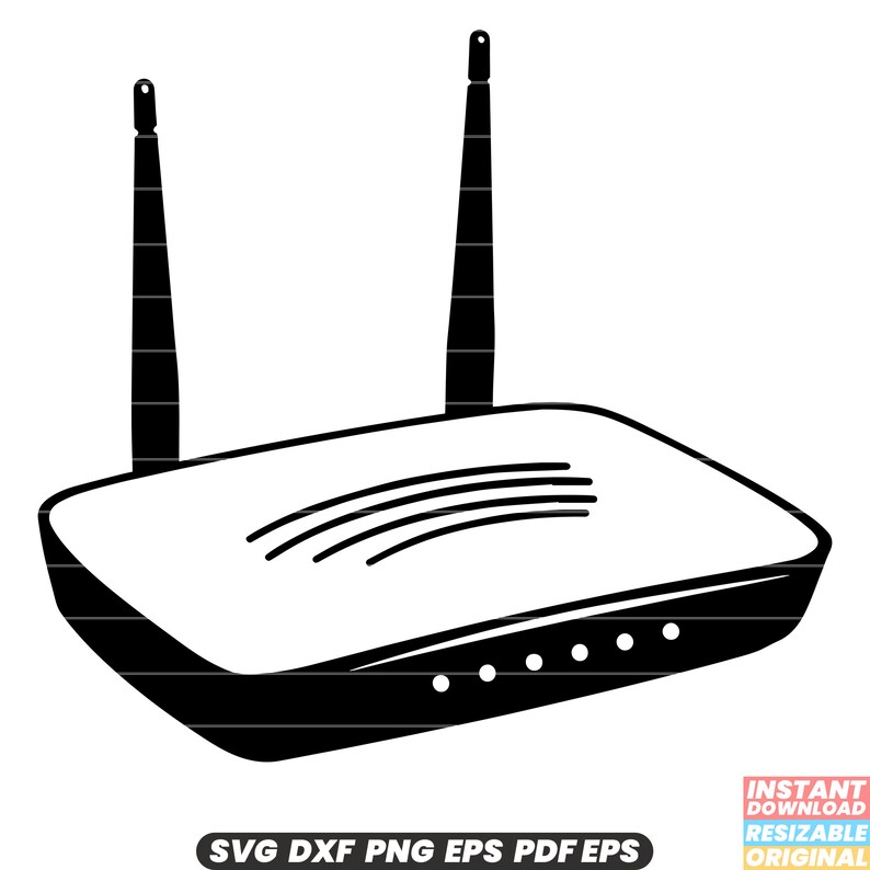 Wifi Wireless Modem Network Internet Connection Router Signal ...