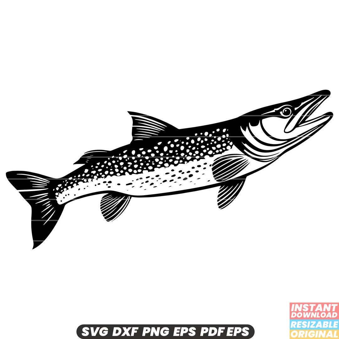 Northern Pike Fish Freshwater Predator Angler Catch Fishing Sport ...