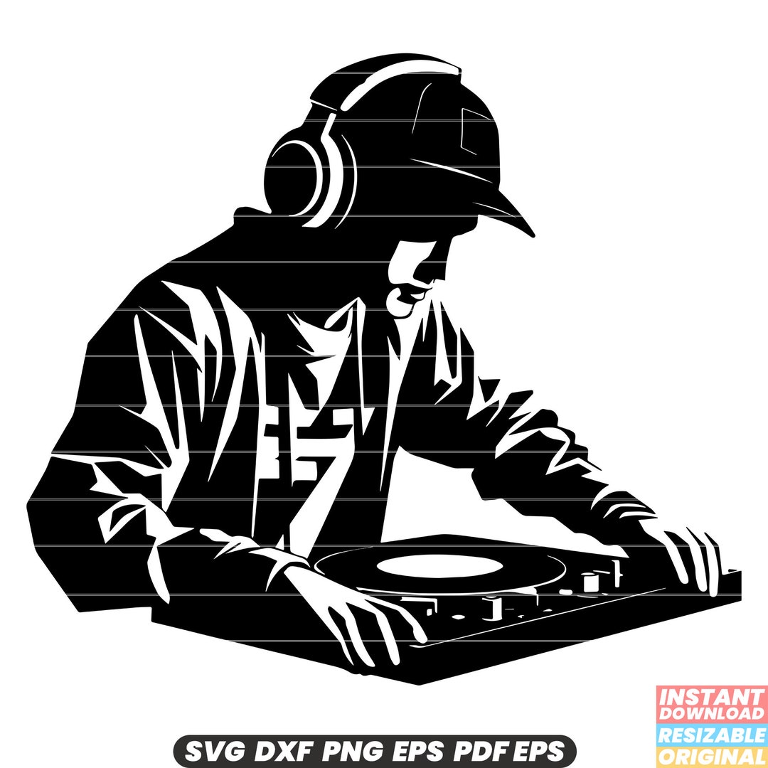 Disk Jockey Dj Music Mixer Turntable Soundtrack Club Party ...